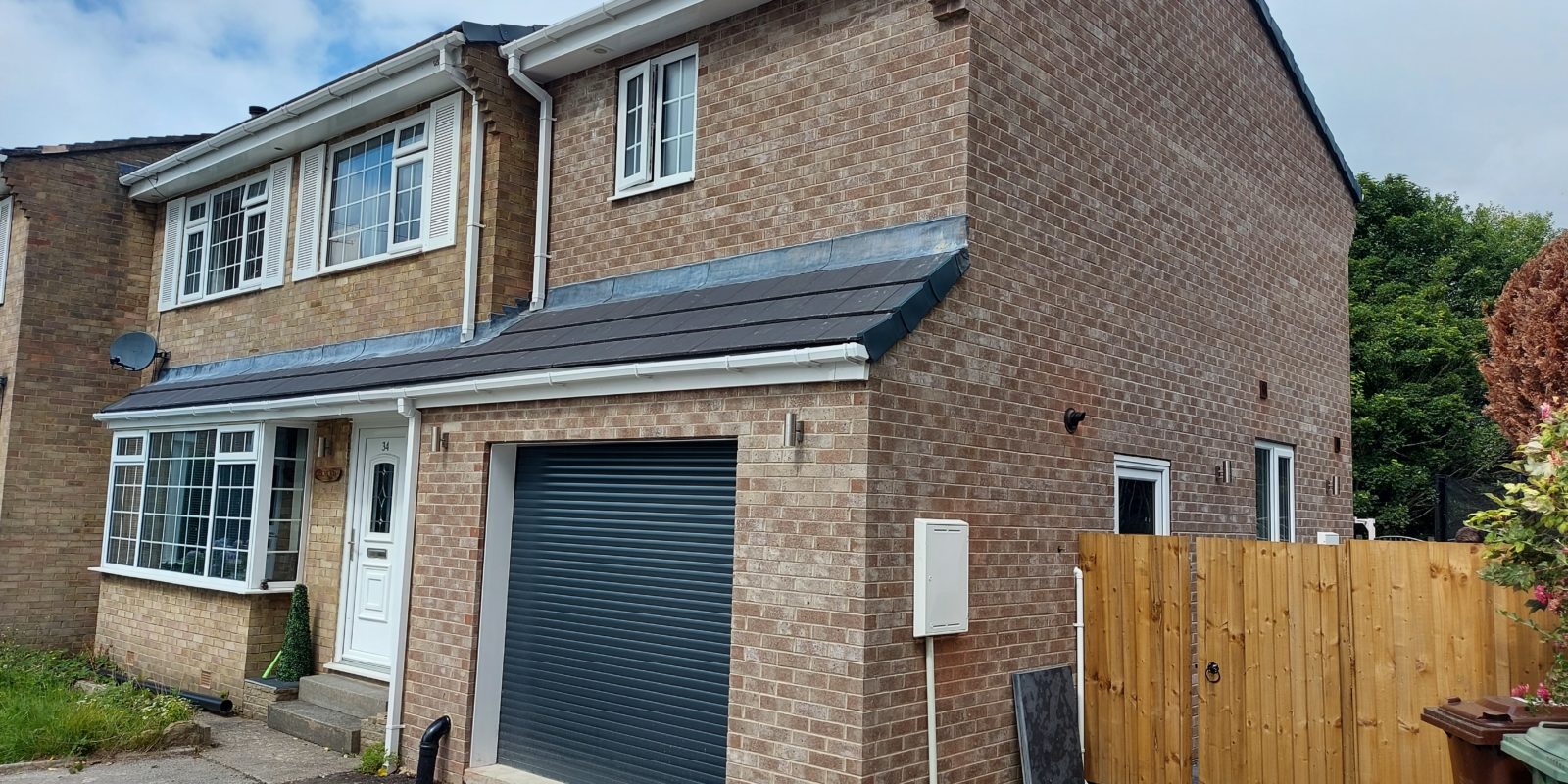 Double Storey Side Extension With Garage + Rear Single Storey Extension ...